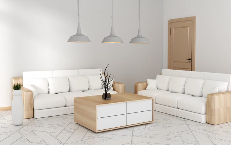 Decorar un salón rectangular - Miroytengo